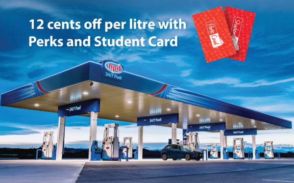 Student and Perks Card Discount - Save 12c per litre - NPD
